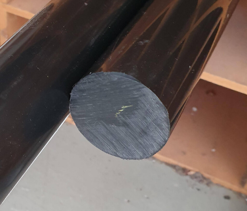 Black Nylon Rod | National Delivery | Perspex Online